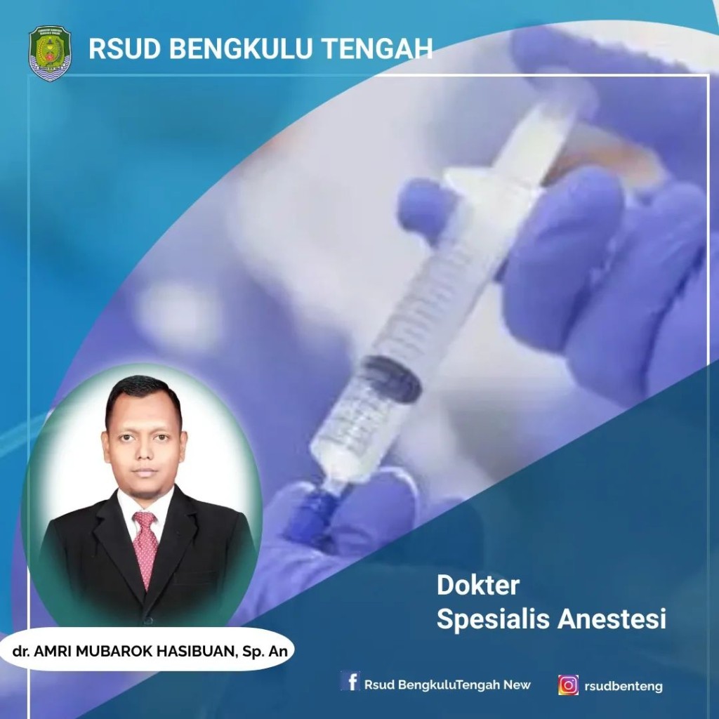 Dokter Spesialis Anestesi RSUD Bengkulu Tengah
